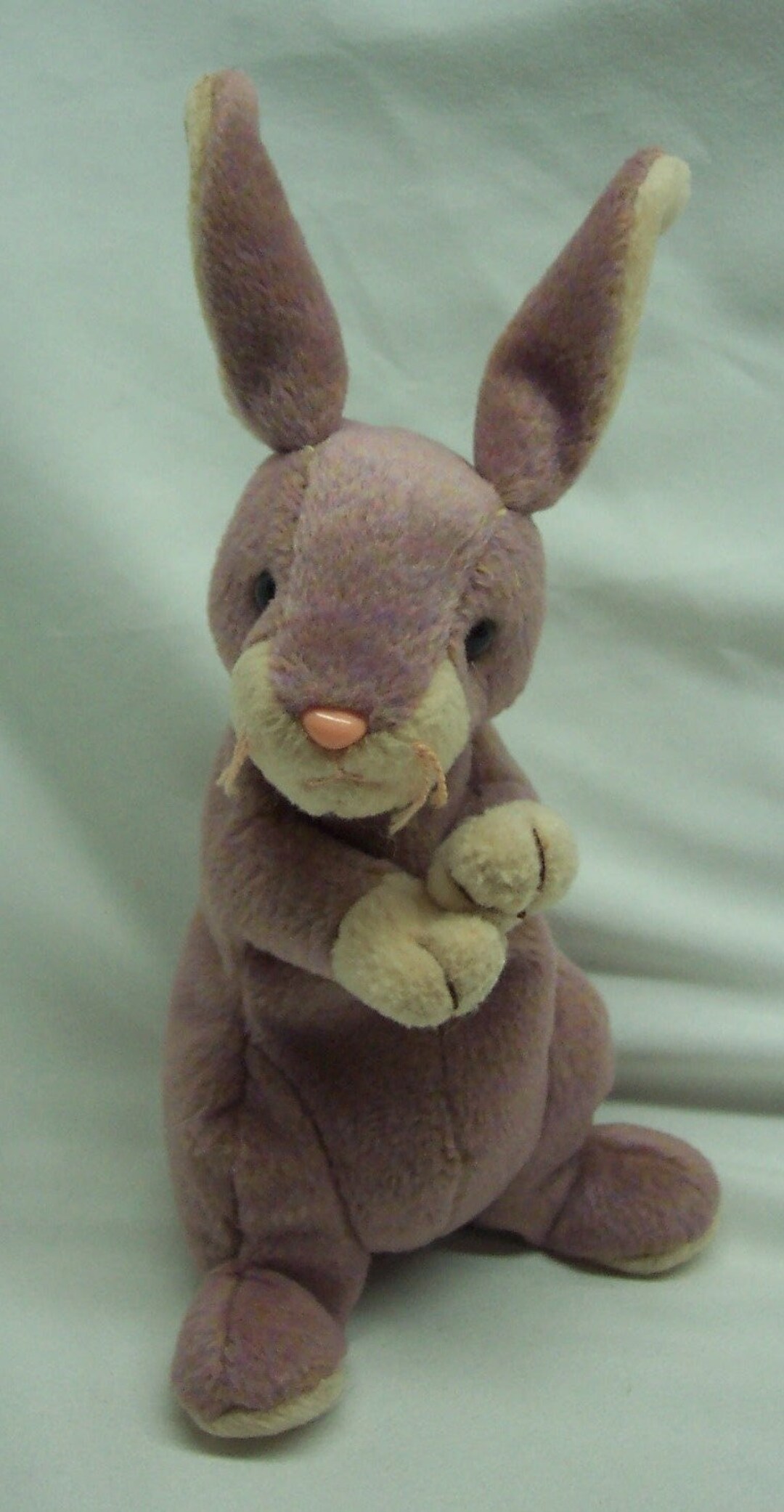 Vintage TY 2000 Beanie Babies SPRINGY Bunny Rabbit 7" Bean Bag Stuffed ...