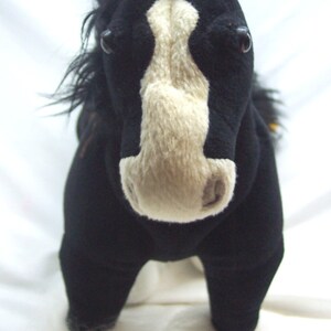 Walt Disney Store Brave MERIDA'S Black CLYDESDALE Horse ANGUS 15 Plush ...
