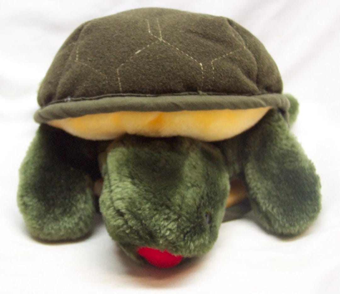 Vintage Folkmanis Folktails FOLK TAILS TURTLE 6" Hand Puppet Plush ...