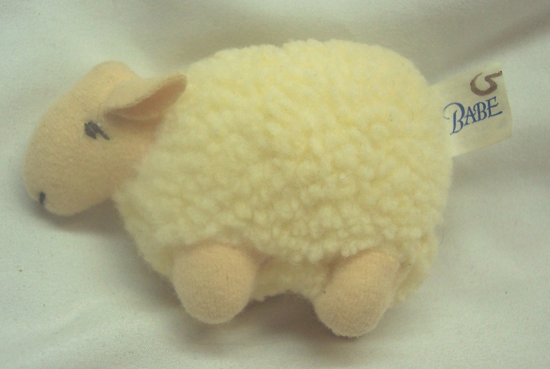 Vintage 1995 Babe the Pig MAA THE SHEEP 4" Mini Plush Stuffed Animal ...
