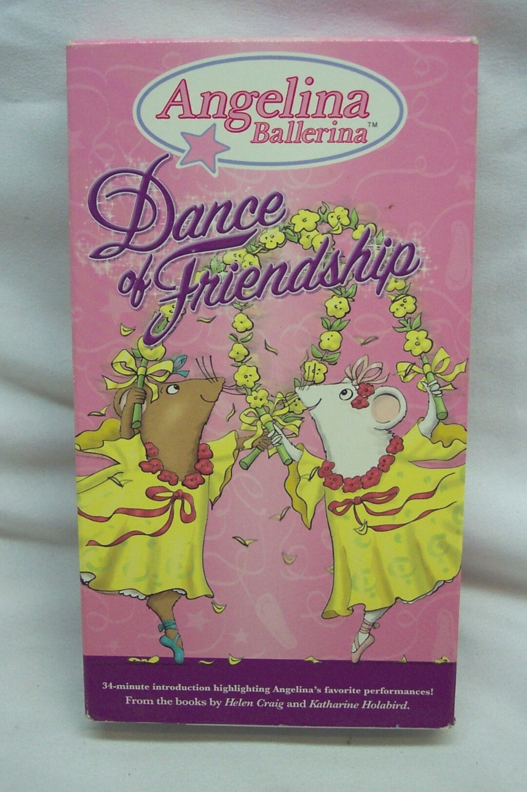 Vintage 2004 ANGELINA BALLERINA Dance of Friendship Vhs Video 2000's ...