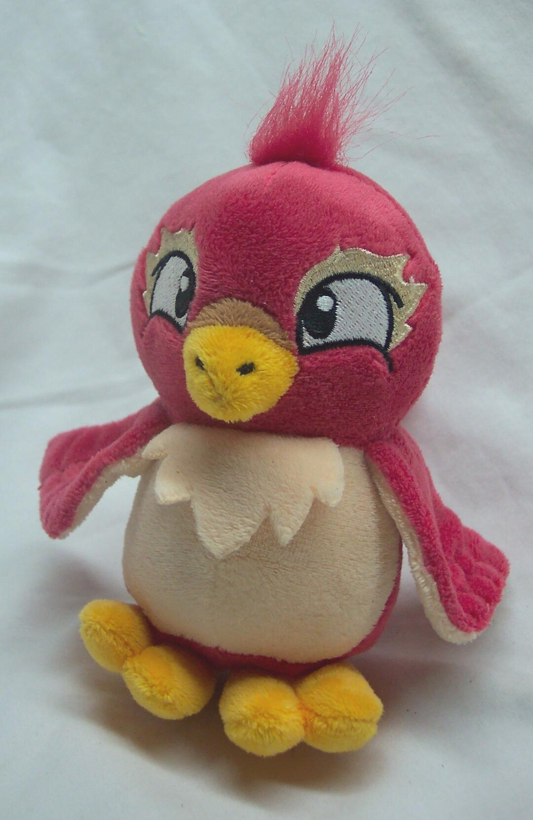 Vintage 2004 Neopets RED PTERI Neopet 4" Plush Stuffed Animal Toy Bird ...