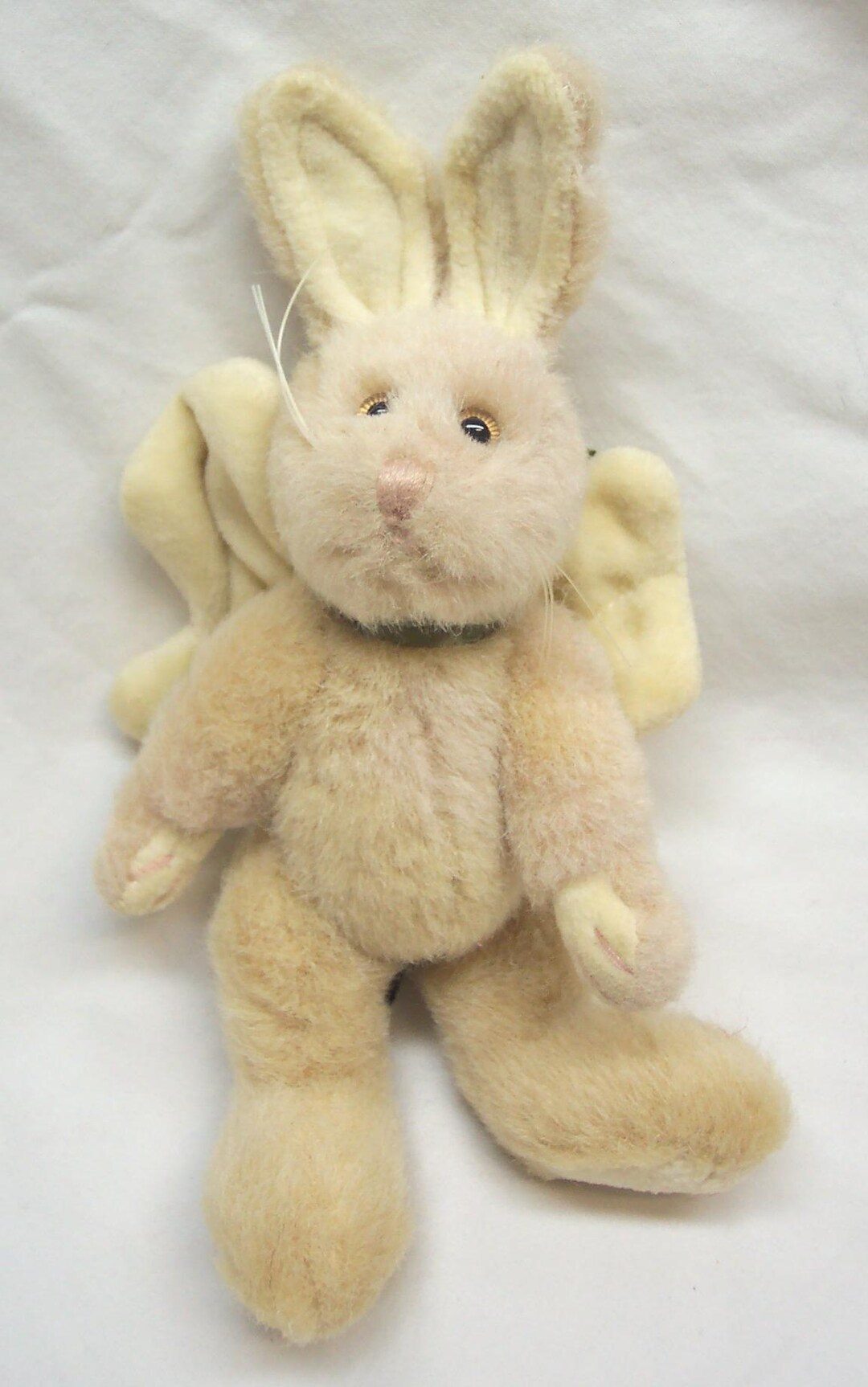Vintage 2000 Boyds Little Angel BUNNY RABBIT 7" Plush Stuffed Animal ...