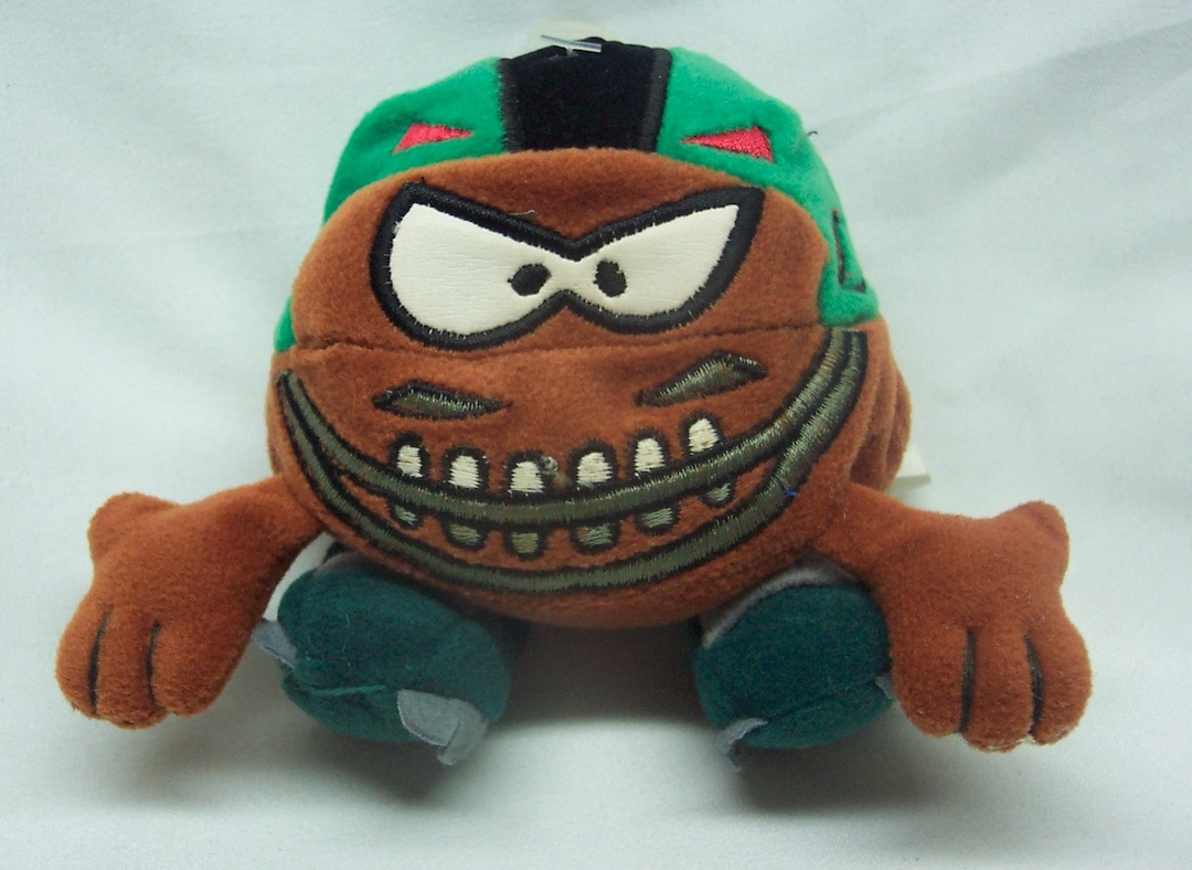 Vintage Silly Slammers TALKING PIGSKIN PETE Football Player 4 Bean Bag ...