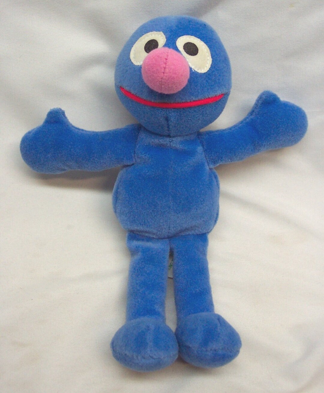 Vintage 1997 Tyco Sesame Street GROVER 7" Bean Bag Stuffed Animal Toy ...