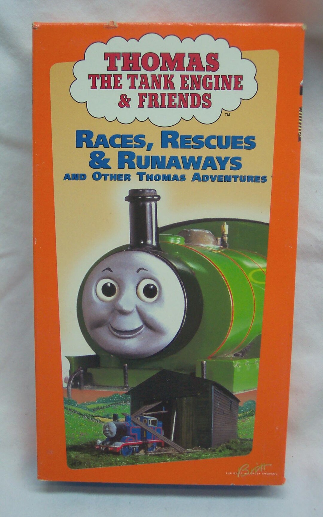 Vintage 1995 Thomas the Tank Engine & Friends RACES, RESCUES and ...