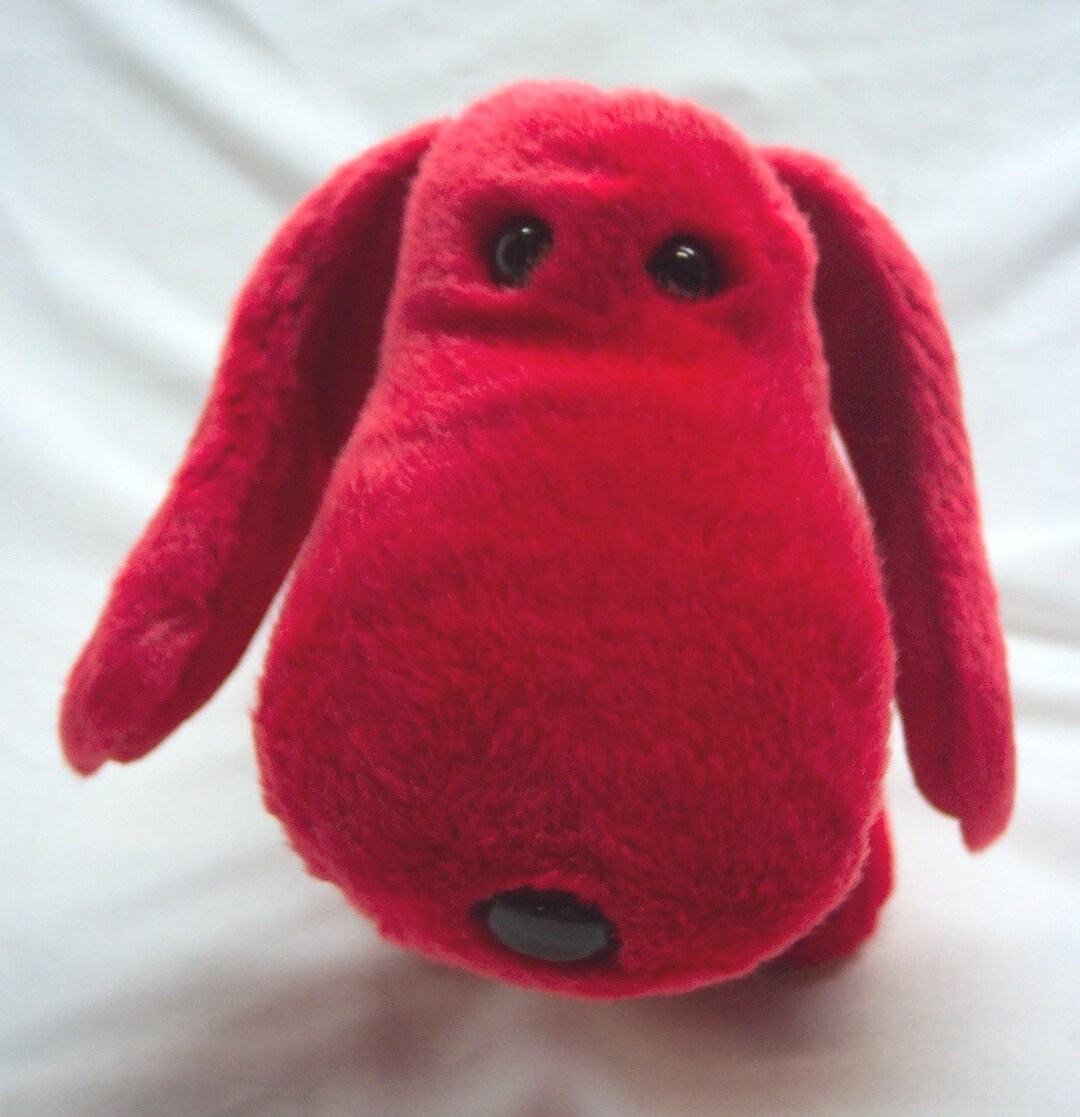 TY 1998 Beanie Buddy RED ROVER Puppy Dog 13" Plush Stuffed Animal Toy ...