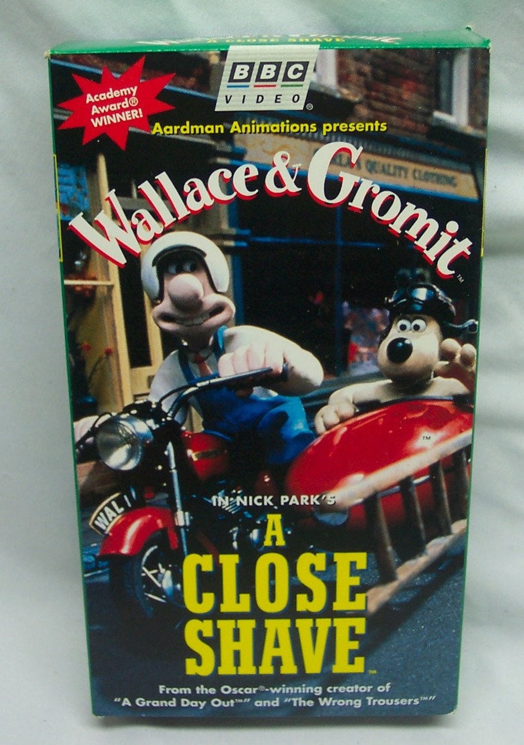 Wallace Gromit A Close Shave Vhs Sealed New Ebay Wallace & Gromit