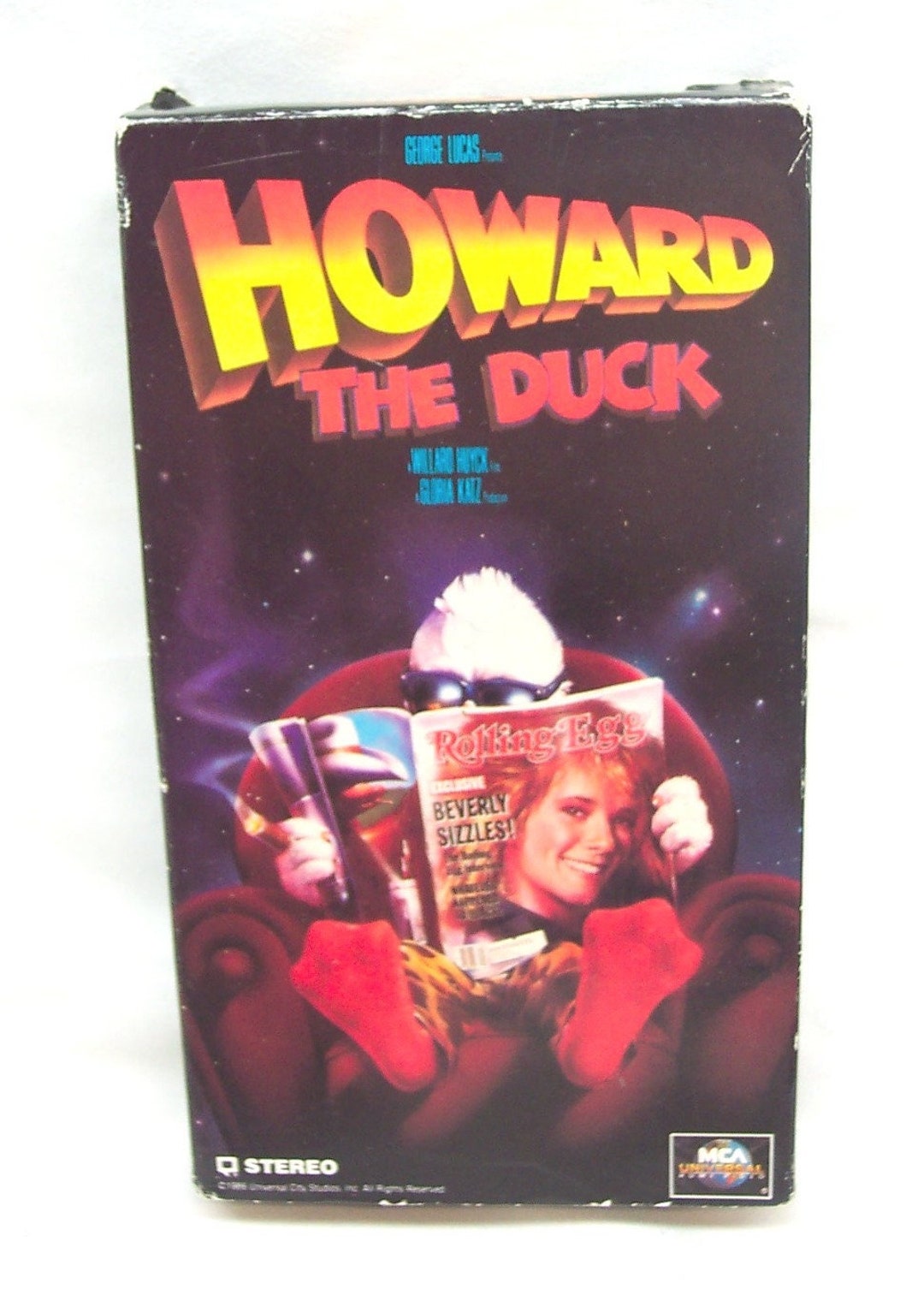 Vintage 1986 HOWARD THE DUCK Vhs Video 1980's Comedy Movie - Etsy