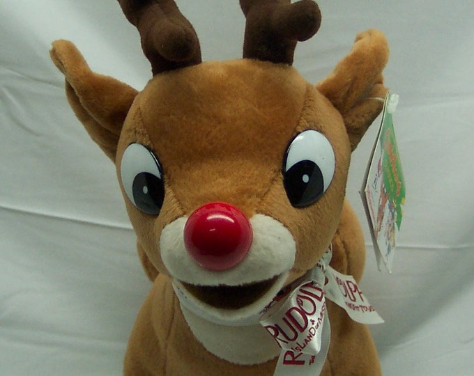 BIG CVS Rudolph the Red Nosed Reindeer the Island of the - Etsy