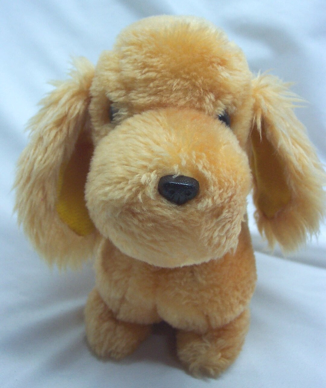 Vintage 1978 Dakin TAN Puppy Dog 7" Bean Bag Stuffed Animal Toy 1970's ...
