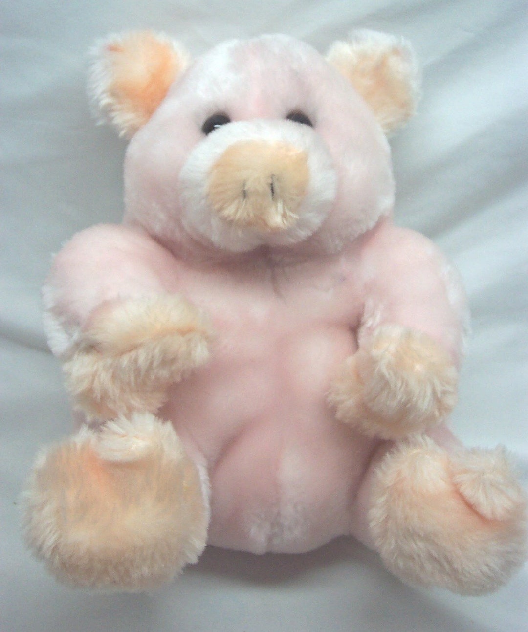 Vintage 2001 KELLYTOY Pink CHUBBY Pig 9" Plush Stuffed Animal Toy 1990 ...