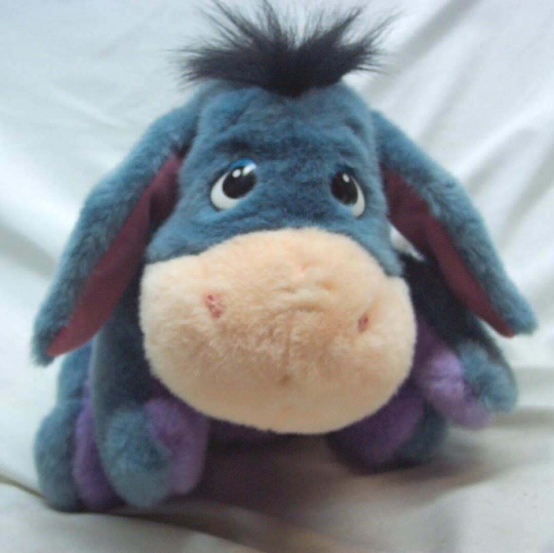 Vintage 1999 Winnie the Pooh Ask Me More TALKING EEYORE 12 Electronic ...