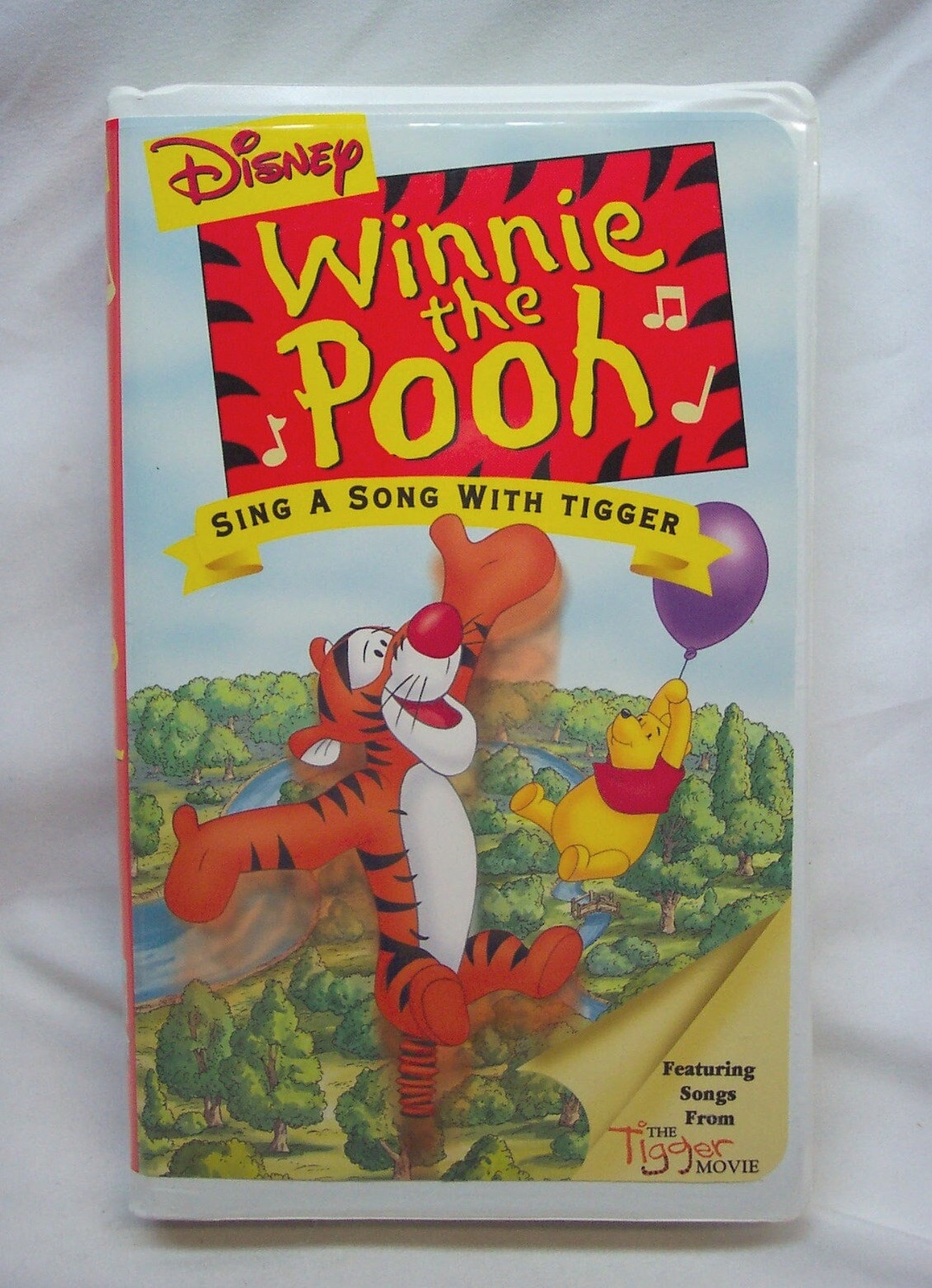 Vintage Walt Disney Winnie the Pooh SING A SONG With Tigger Cartoon Vhs ...