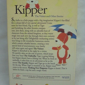 Vintage 1999 KIPPER the Visitor and Other Stories VHS Video Animated ...
