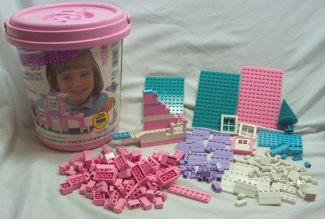 Vintage 1990 TYCO Super Blocks Building Blocks Set 3 Children's Blocks ...