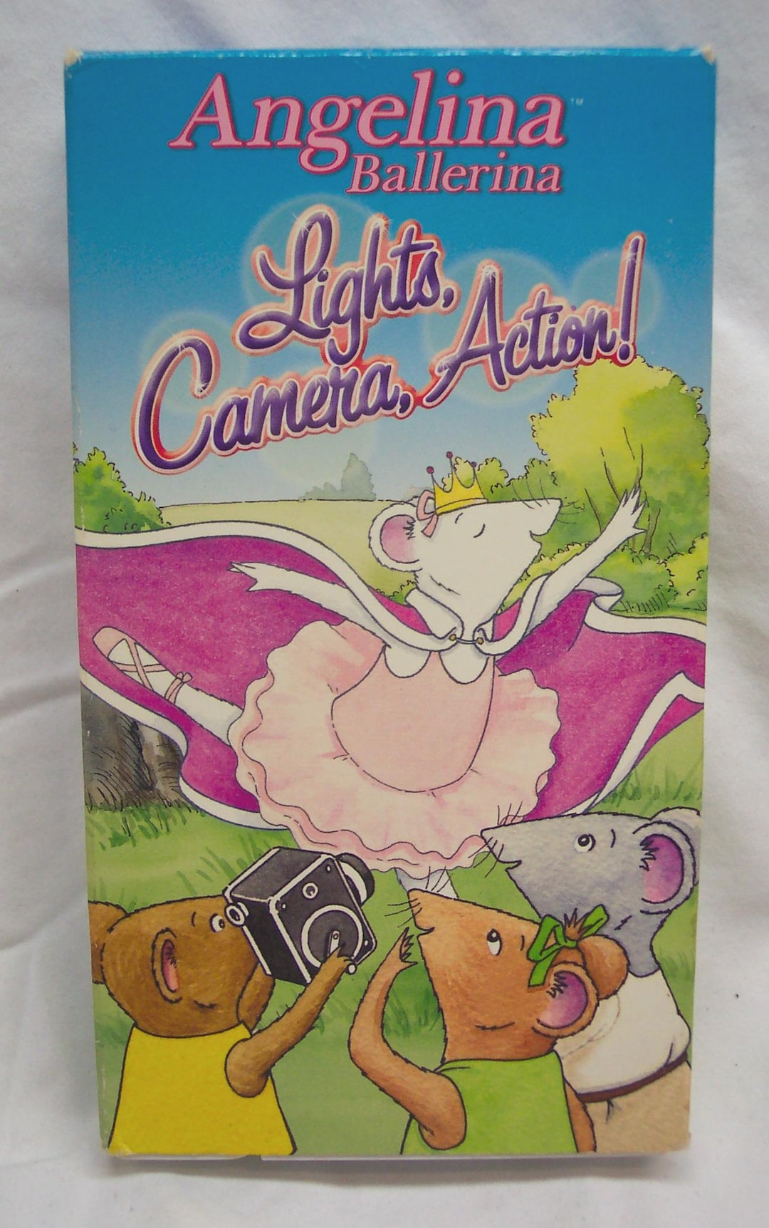 Vintage 2004 ANGELINA BALLERINA Lights, Camera, Action! Vhs Video 2000 ...