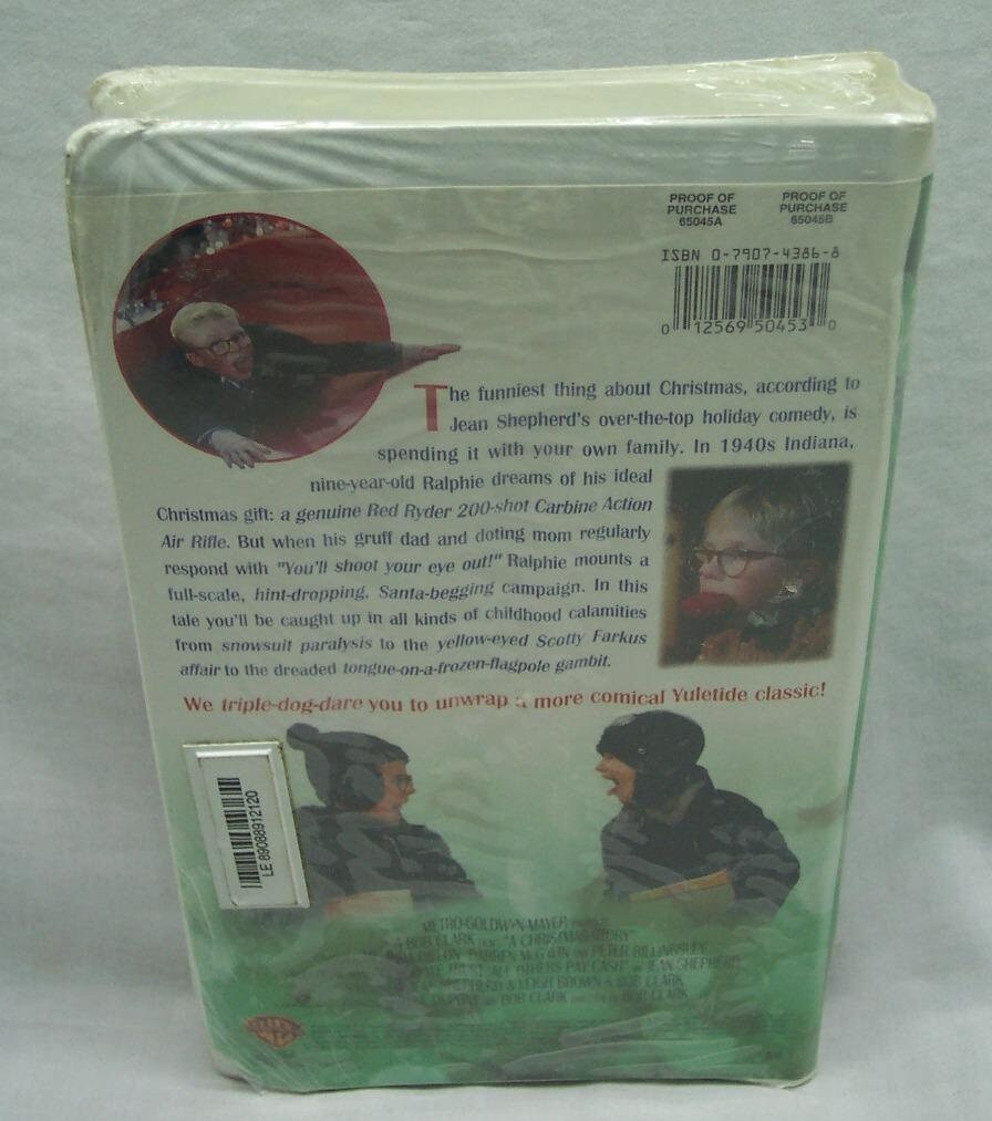 Vintage A CHRISTMAS STORY Vhs Video Brand NEW 1999 Holiday Classic - Etsy