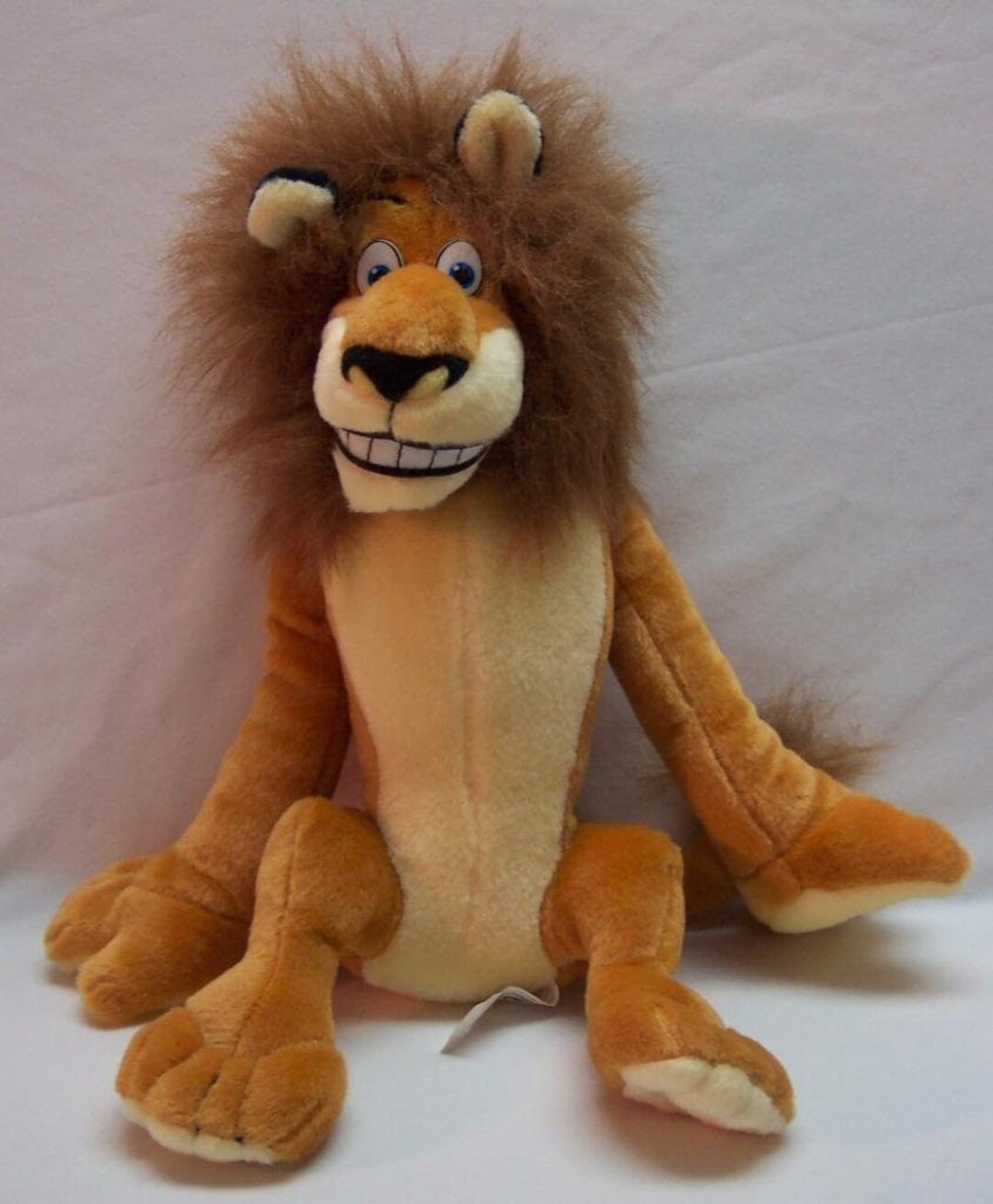 Vintage MADAGASCAR ALEX LION 11" Plush Stuffed Animal Plush Stuffed ...