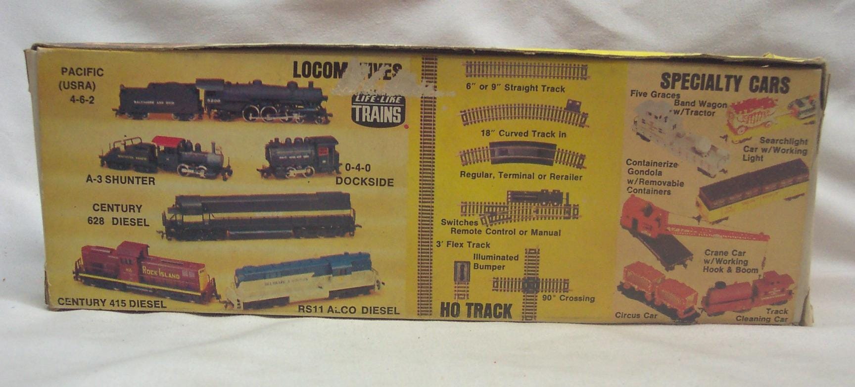 Vintage Ho Scale GREEN BAY and WEST 40 Foot Box Car Electric Railroad ...