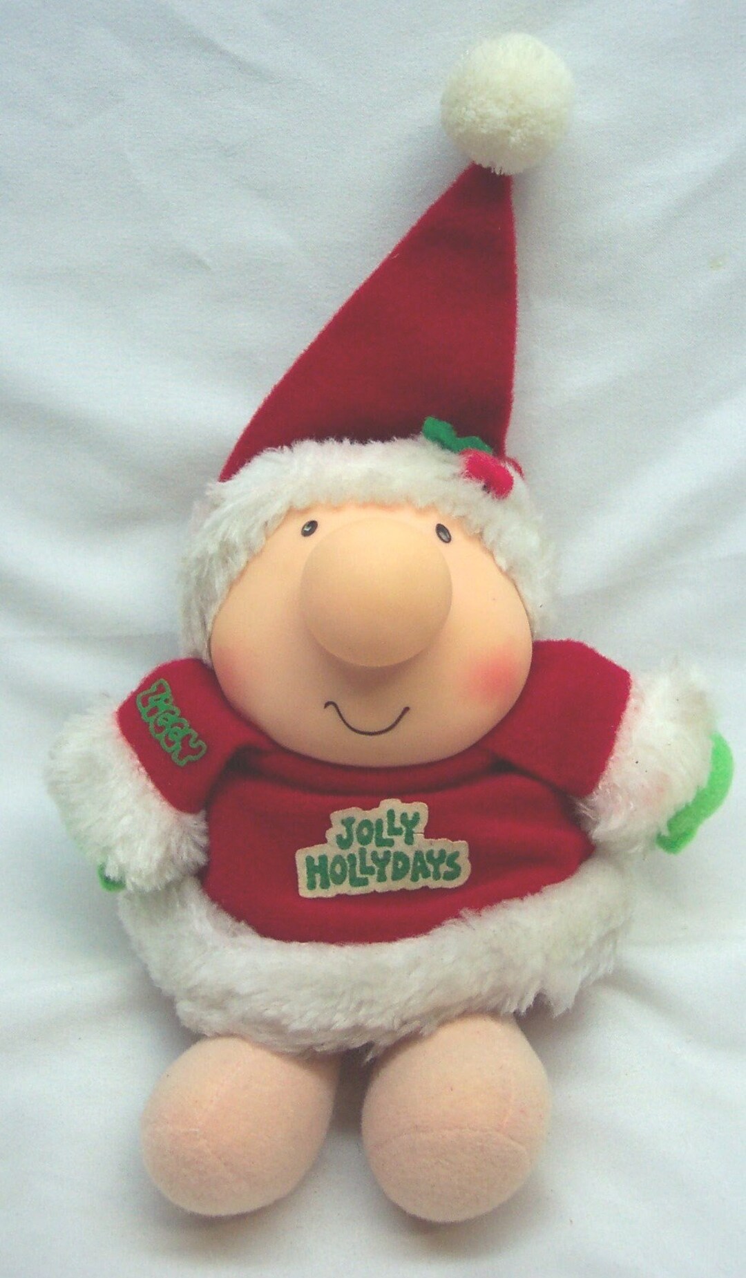 Vintage 1975 ZIGGY AS SANTA jolly Holidays Christmas 5 Plush Stuffed ...