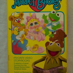 Vintage 1987 Jim Henson MUPPET BABIES Favorite Video Storybooks Vhs ...