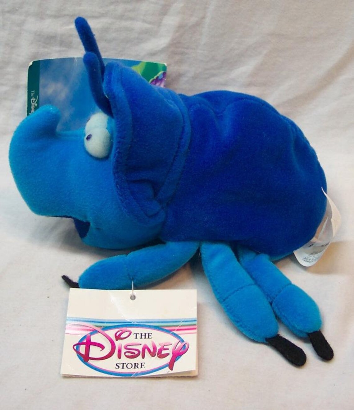 Vintage Walt Disney Store Bug's Life BLUE DIM BEETLE | Etsy