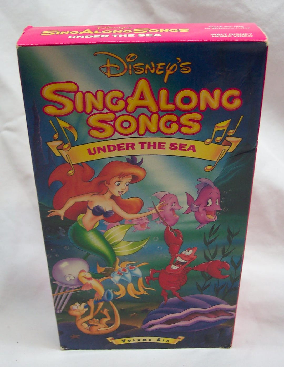 Vintage Walt Disney Sing Along Songs THE LITTLE MERMAID Volume 6 Under ...