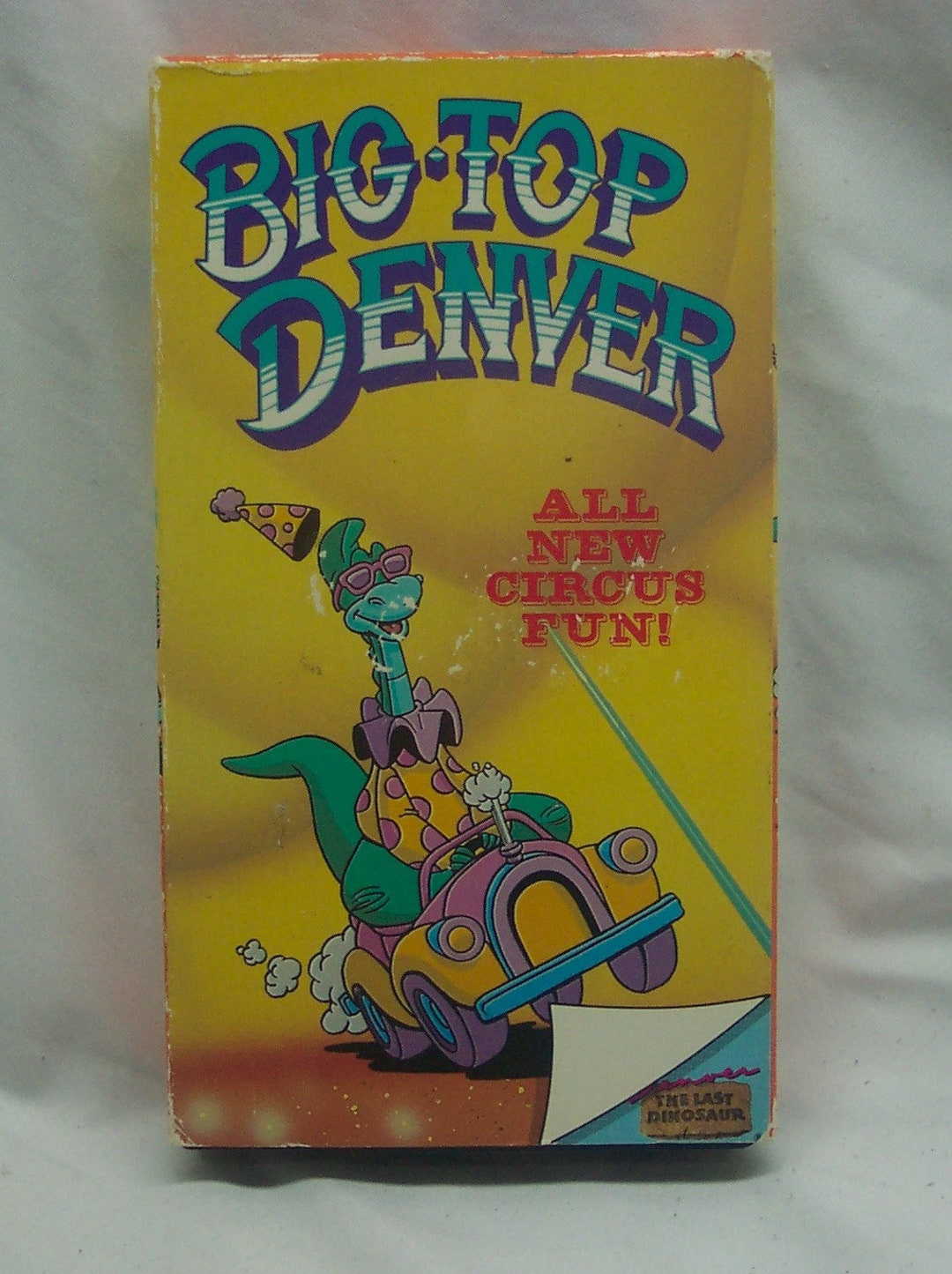 Vintage 1988 Denver the Last Dinosaur BIG TOP DENVER Cartoon Vhs Video ...
