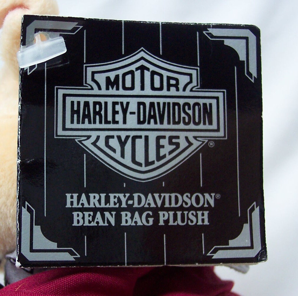 Vintage 1997 Harley-davidson Motorcycles RACER PIG 5" Bean Bag Stuffed ...