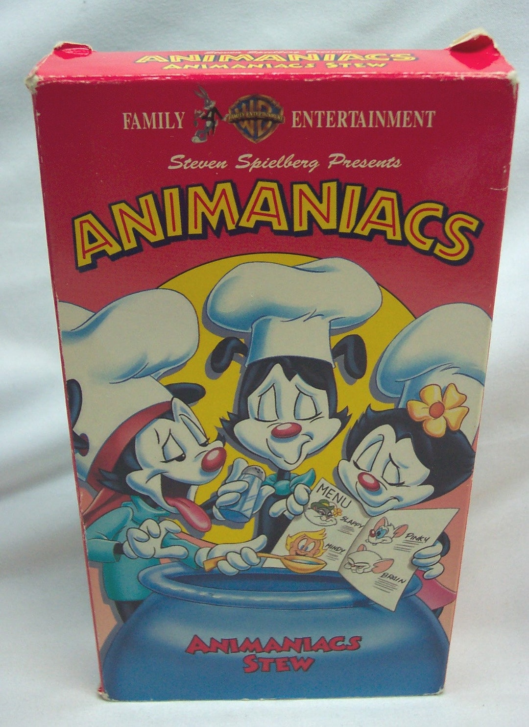 Vintage 1994 WB Animaniacs ANIMANIACS STEW Vhs Video Movie 90's Cartoon ...