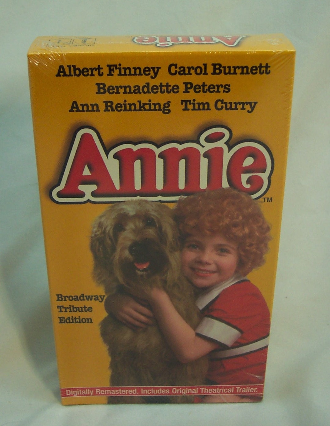 Vintage Original ANNIE the MOVIE Video Digitally Remastered Vhs Video ...