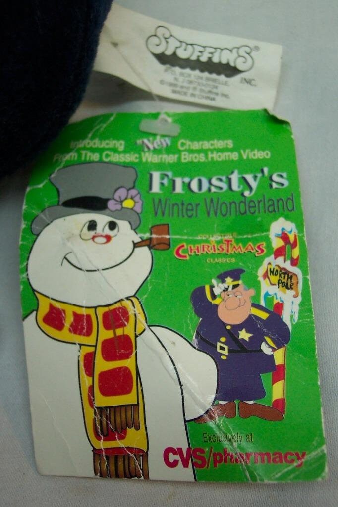 TRAFFIC COP From Frosty the Snowman 6 Plush Stuffed | Etsy