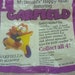 Vintage 1988 GARFIELD on SCOOTER 2" Toy PVC Figure 1980's Mcdonald's ...