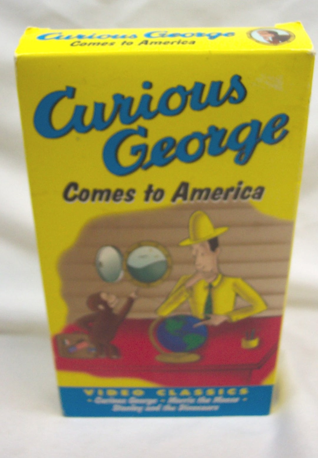 Vintage CURIOUS GEORGE Comes to America 1980's Stop Motion Vhs Video ...