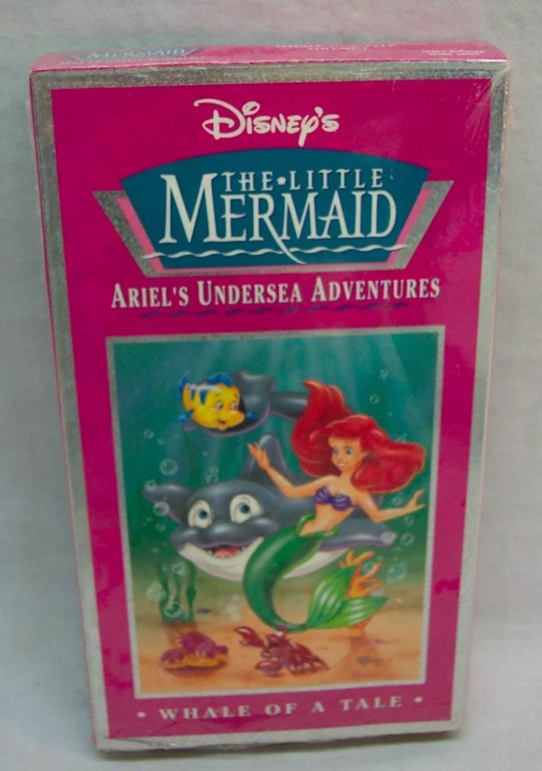 Vintage Walt Disney the Little Mermaid - ARIEL'S UNDERSEA ADVENTURES ...