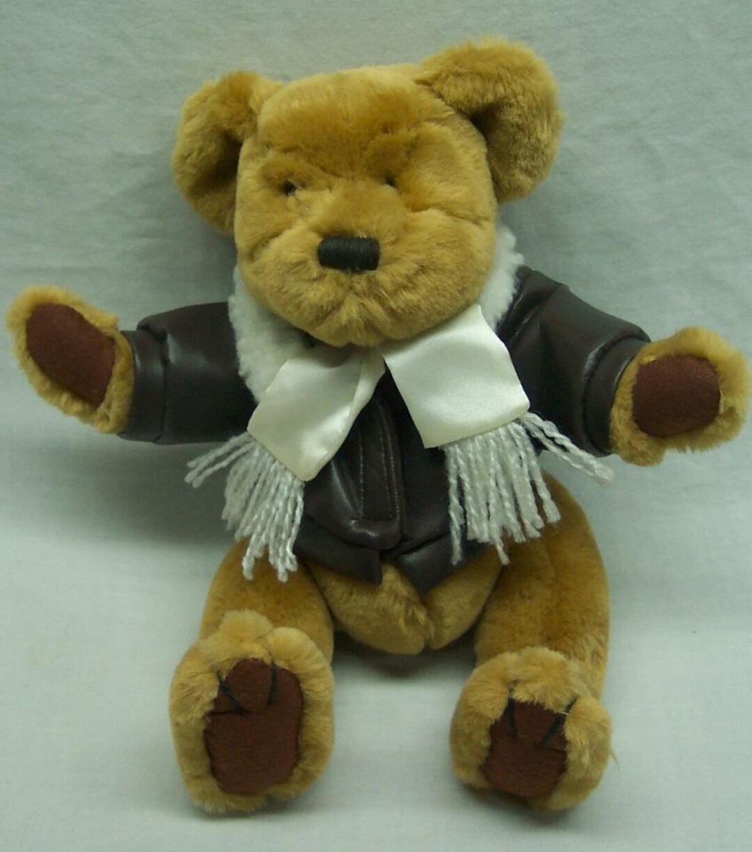 Vintage Pickford Brass Button Bears RADAR TEDDY BEAR as Airplane Pilot ...