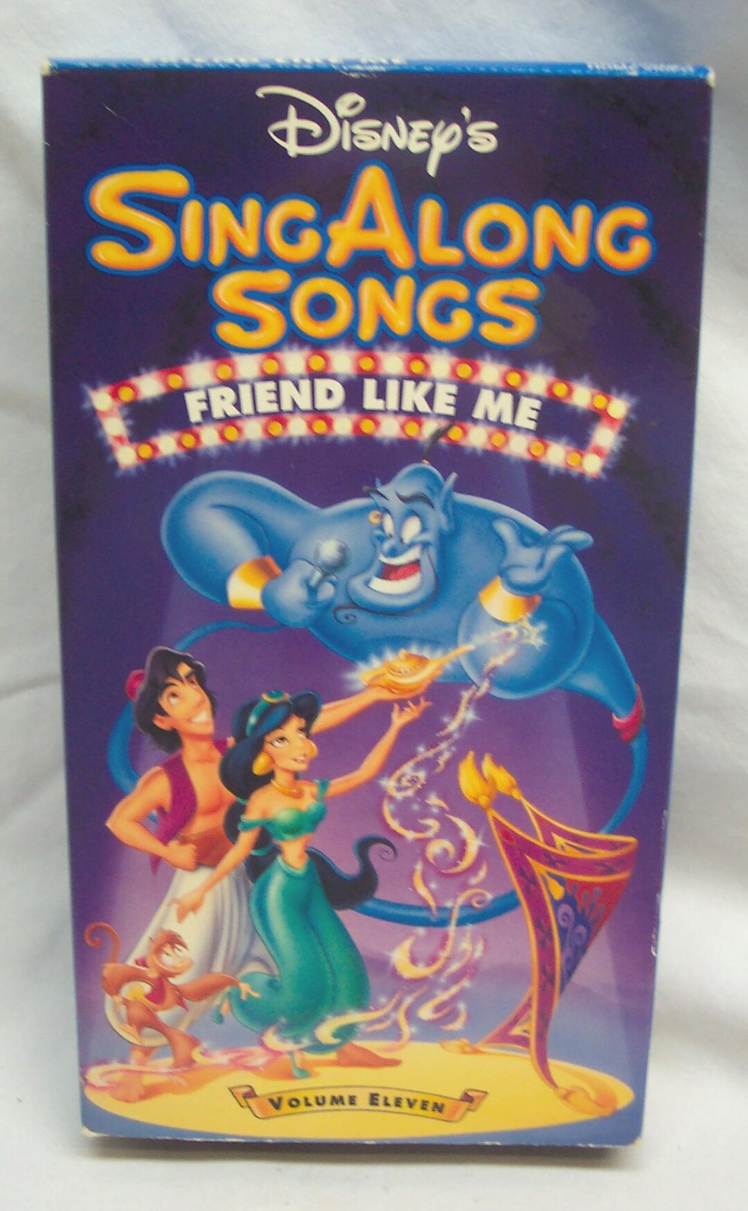 Vintage Walt Disney Sing Along Songs ALADDIN Volume 11 Friend Like Me ...