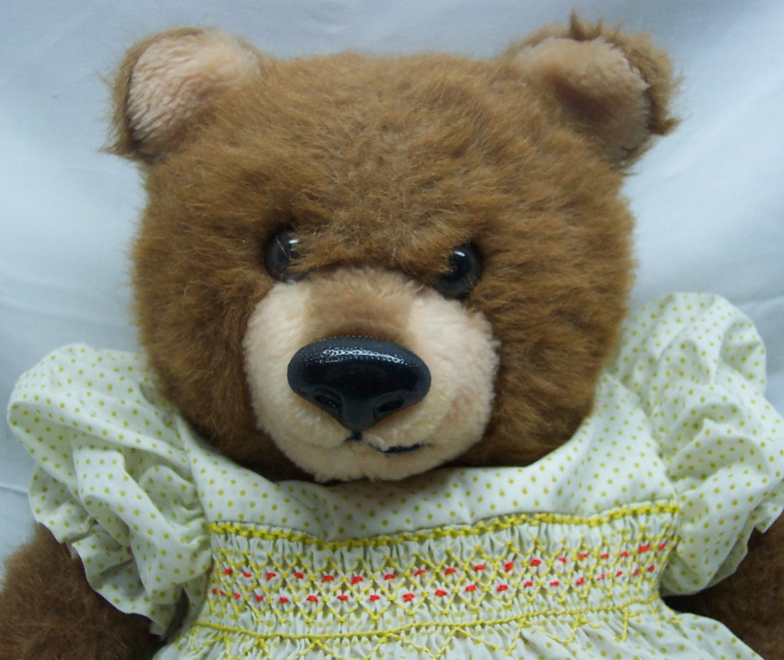 Vintage Antique California Stuffed Toys TEDDY BEAR in DRESS - Etsy