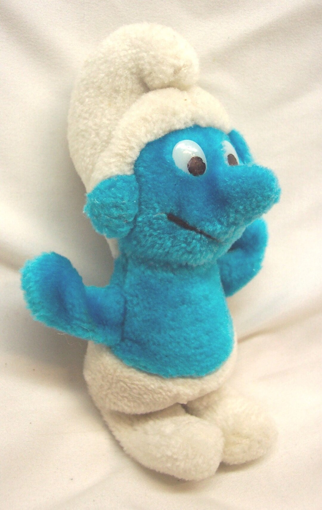 Vintage 1981 Hanna-barbera the Smurfs CLASSIC SMURF 6" Plush Stuffed ...