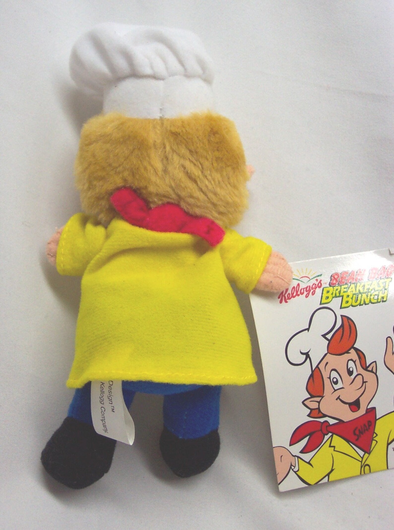 Vintage 1997 Kellogg's Rice Krispies SNAP MASCOT CHARACTER 6" Plush ...
