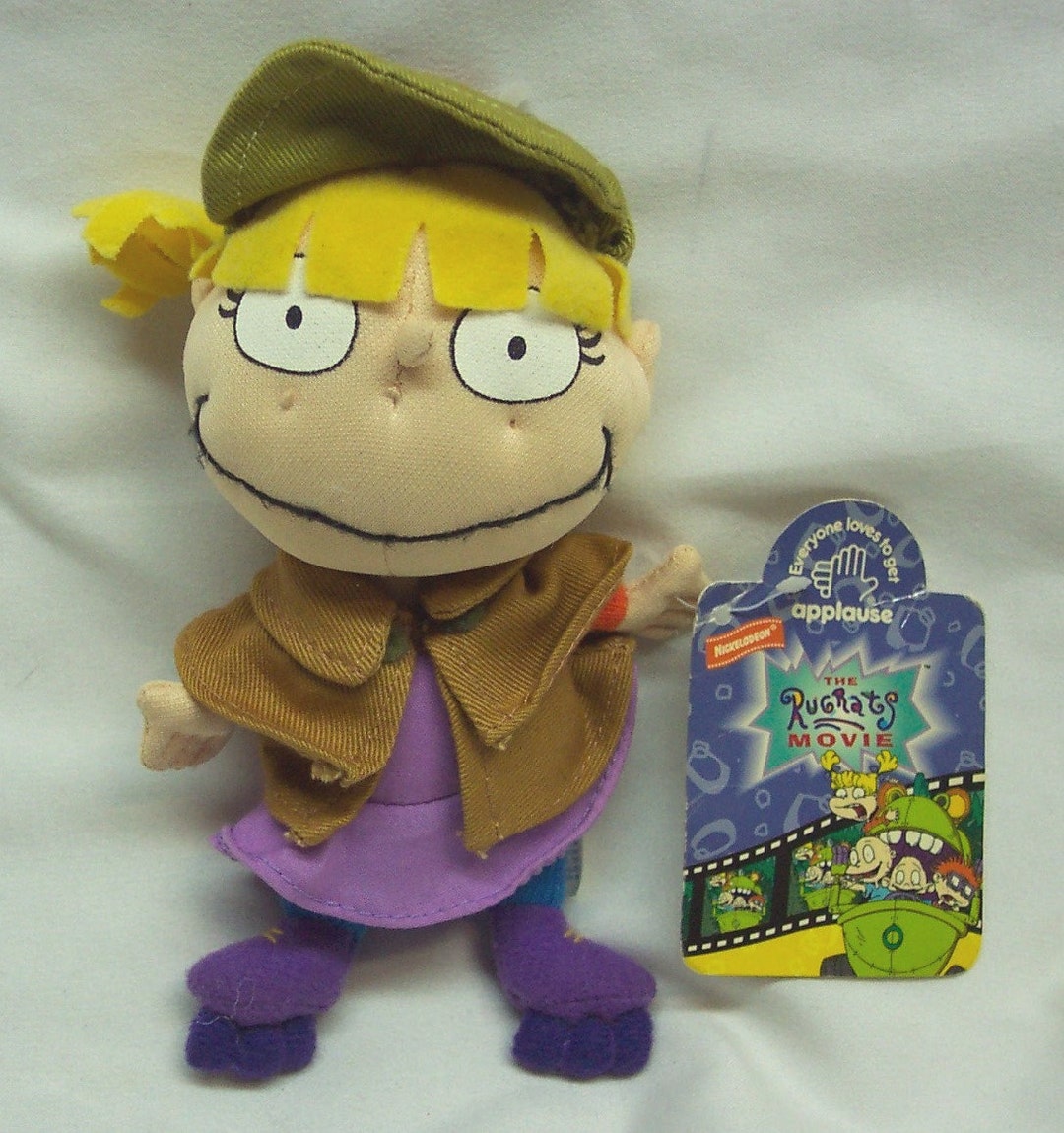Vintage 1998 Nickelodeon the Rugrats Movie ANGELICA GIRL 6" Plush ...