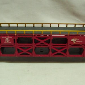 Vintage BACHMAN Santa Fe 89' Tri-level Auto Rack Car Carrier ATSF 88969 ...