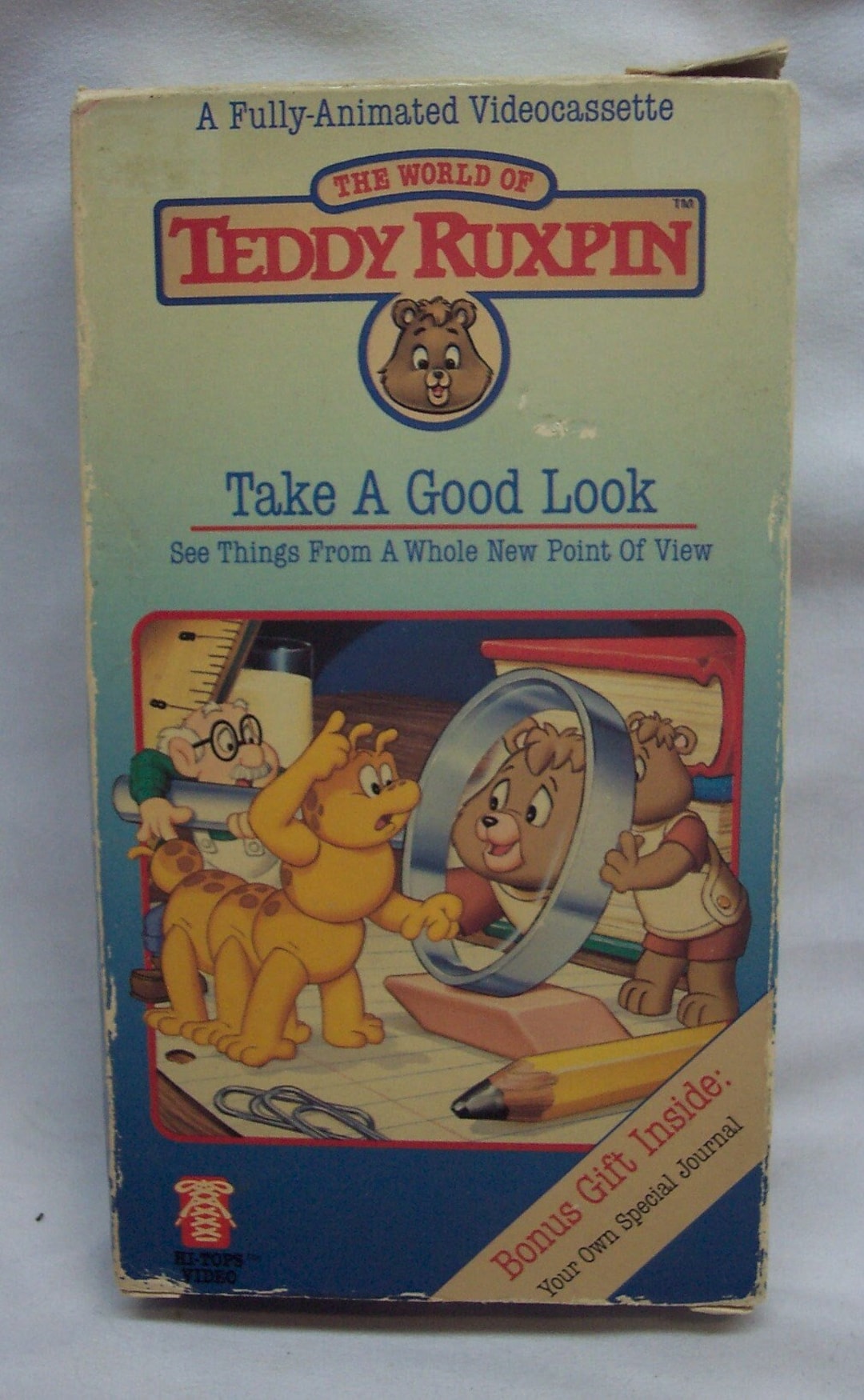 Vintage 1987 the World of TEDDY RUXPIN Take A Good Look Fully Animated ...