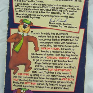 Vintage 1993 Hanna-barbera YOGI BEAR'S Jolly Time at Jellystone ...