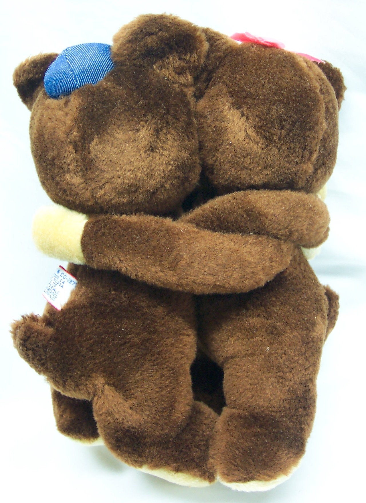 Vintage Antique 1977 Dakin Nature Babies Hugging TEDDY BEAR - Etsy