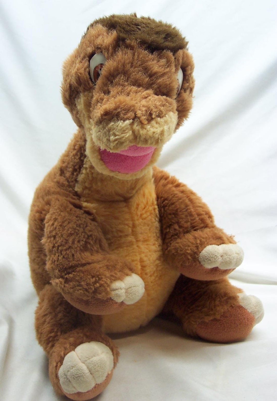 Vintage 1988 Gund the Land Before Time LITTLE FOOT Brontosaurus ...
