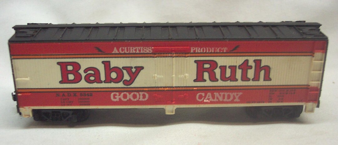Vintage TYCO Ho Scale BABY RUTH Good Candy Billboard Advertising ...