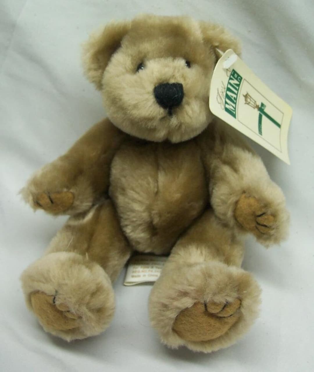 Vintage First & Main TINY TEDS Sitting Teddy Bear 5" Plush Stuffed ...