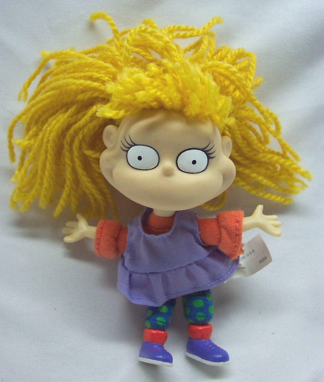 Vintage 1997 Mattel Rugrats ANGELICA GIRL 5" Figure Toy 1990's ...